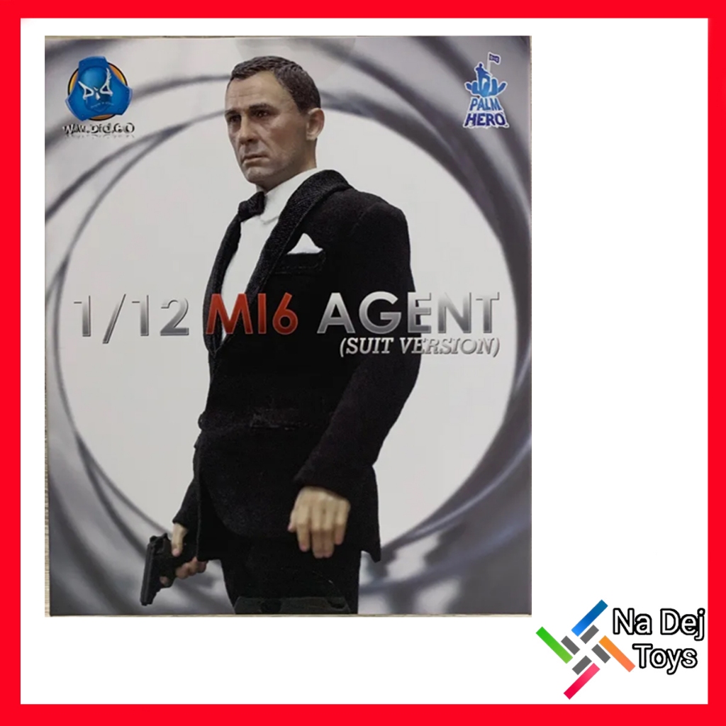 DID Toys MI6 Agent Suit Version 6" Figure ดีไอดีทอยส์ เอมไอ 6 เอเจนท์ ...