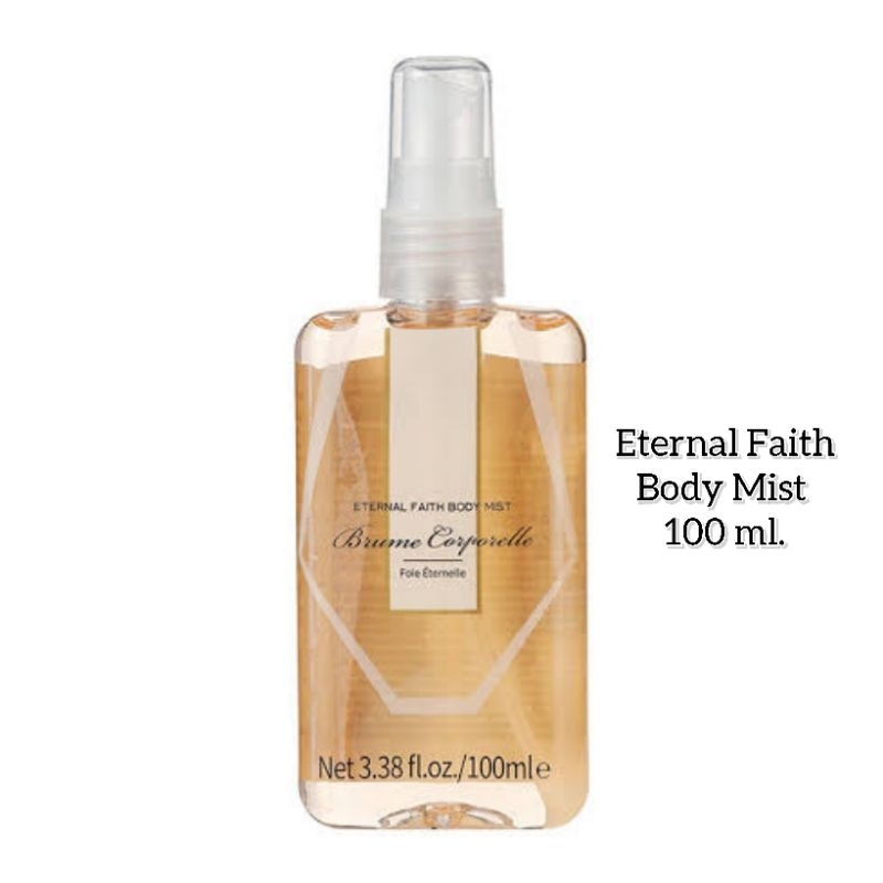 MINISO น้ำหอม สเปรย์น้ำหอม ฉีดผิวกาย Eternal Faith Body Mist 100ml ...