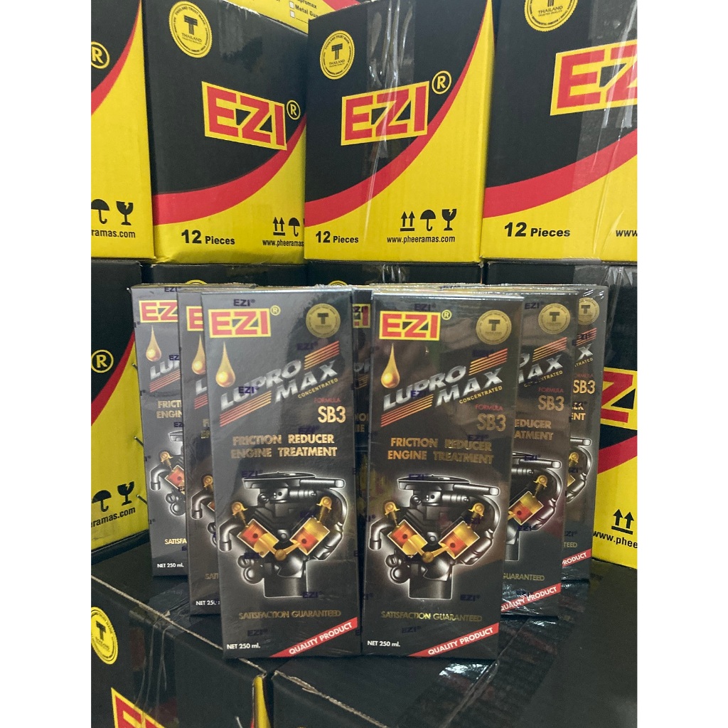 สารเพิ่มประสิทธิภาพเครื่องยนต์ หล่อลื่น ลดร้อน เดินเรียบ EZI LUPRO MAX 250 ml. | Shopee Thailand
