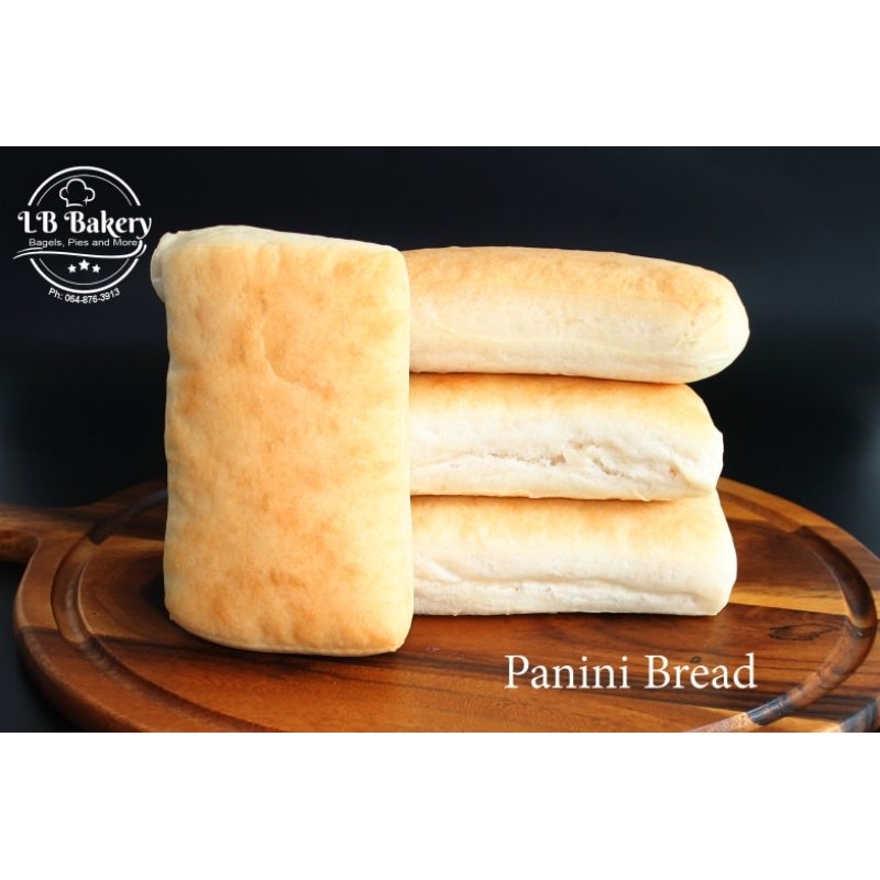 Panini bread for sandwiched 4pcs size 20cm.×8cm.×4cm. (150g/pc ...