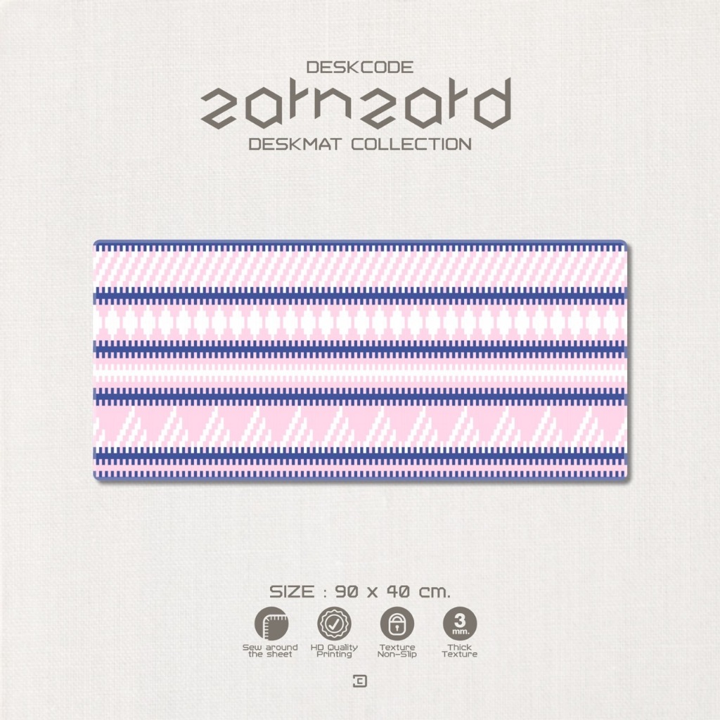[ DESKCODE ] แผ่นรองเมาส์ ZRANZRAD - สานศาสตร์ หลายขนาด หนา 3 mm. | Shopee Thailand