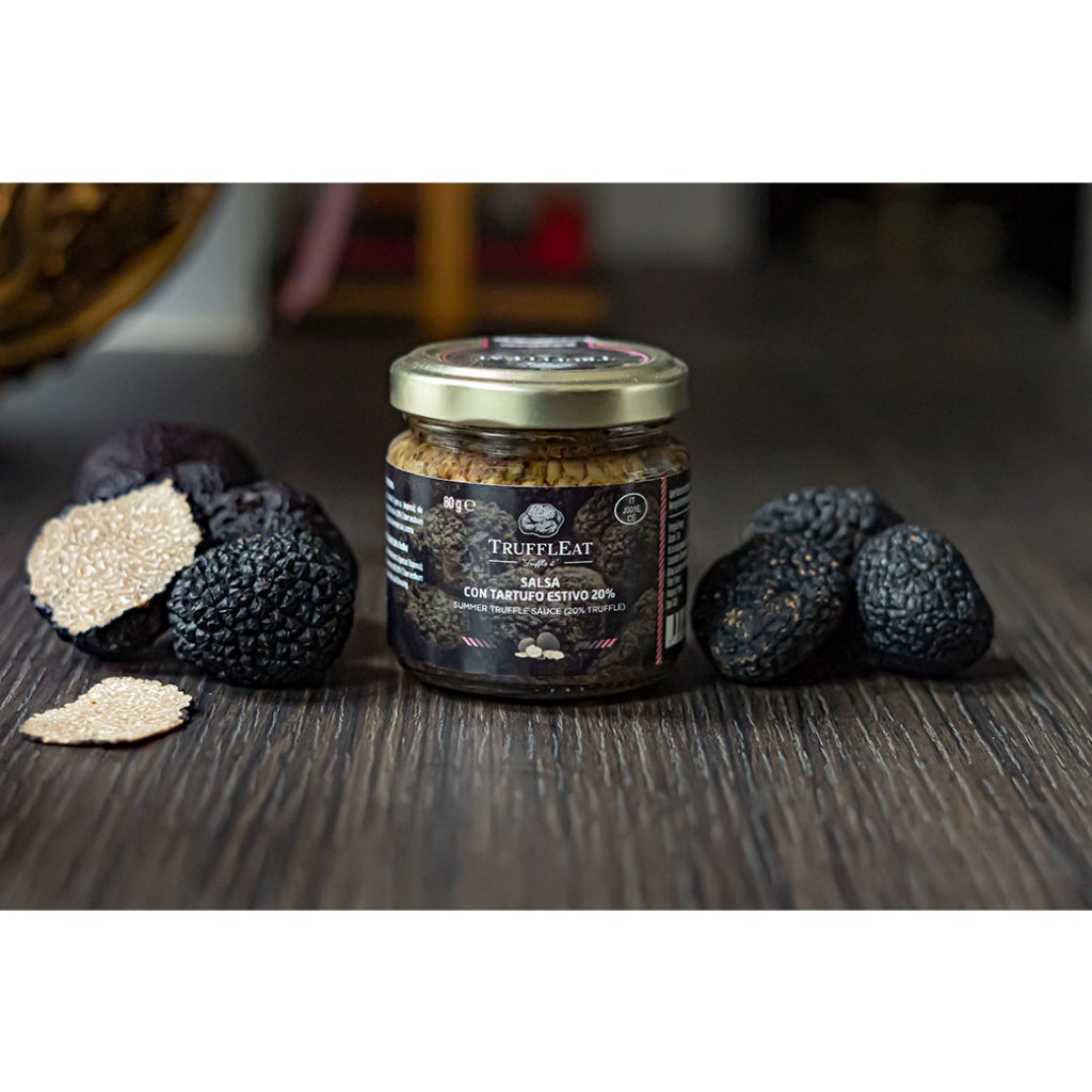 ซอสเห็ดทรัฟเฟิล20% Truffleat Summer truffle 20% 80G | Shopee Thailand