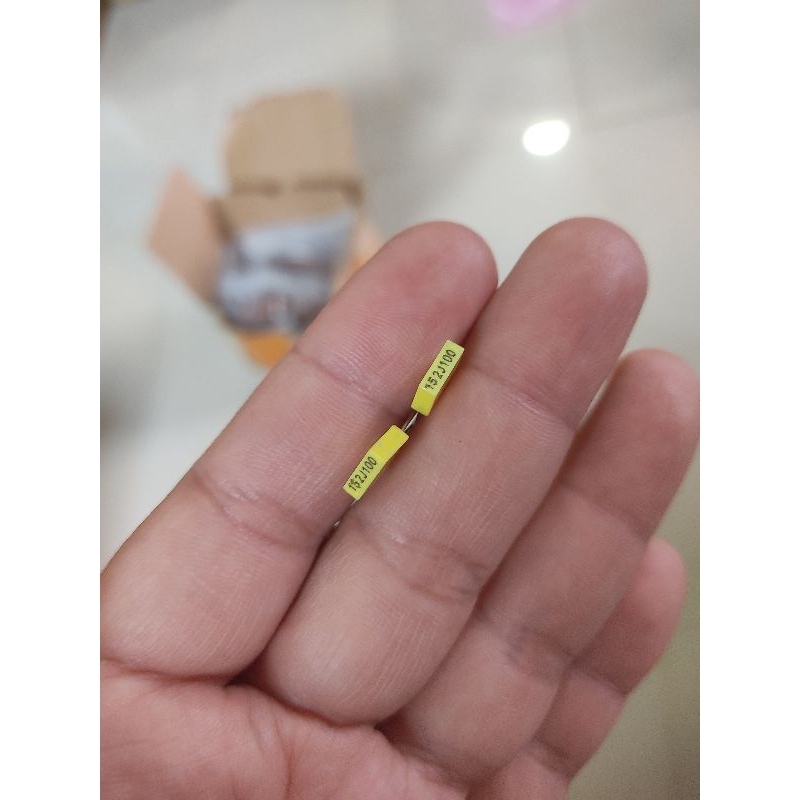 คาปาซิเตอร์ capacitor 1ชุด 5ชิ้น ตัวเก็บประจุ โพลีโพรพิลีนใช่โมเสียง ...