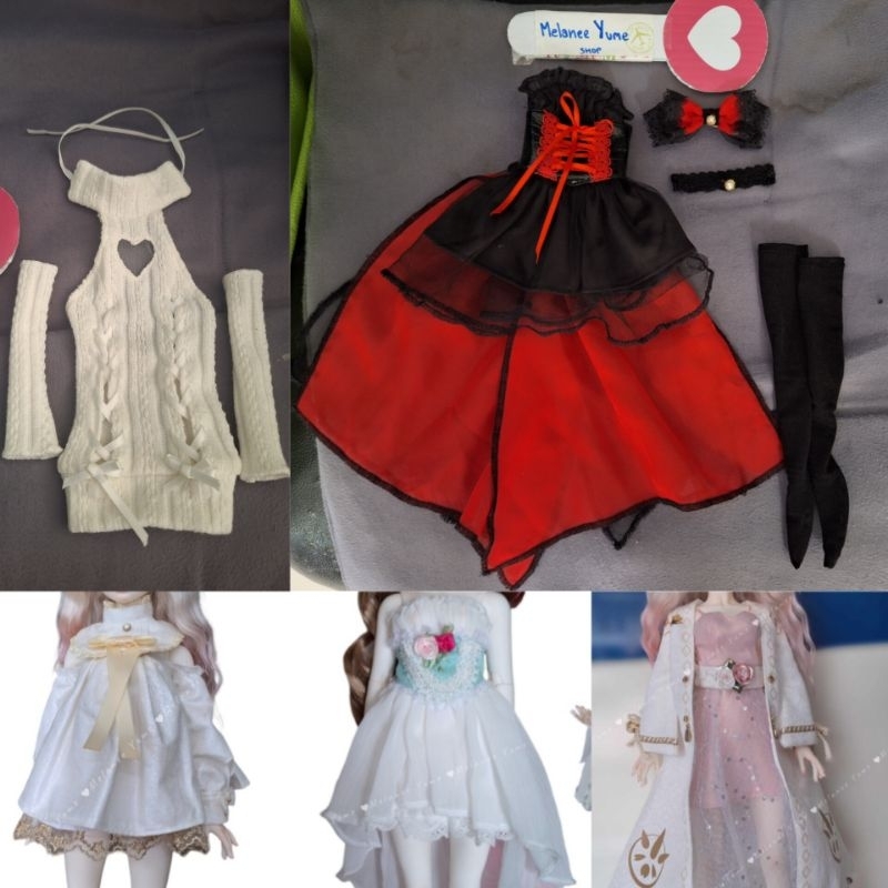 ชุดตุ๊กตา Bjd doll 1/4ไม่รวมตุ๊กตา | Shopee Thailand