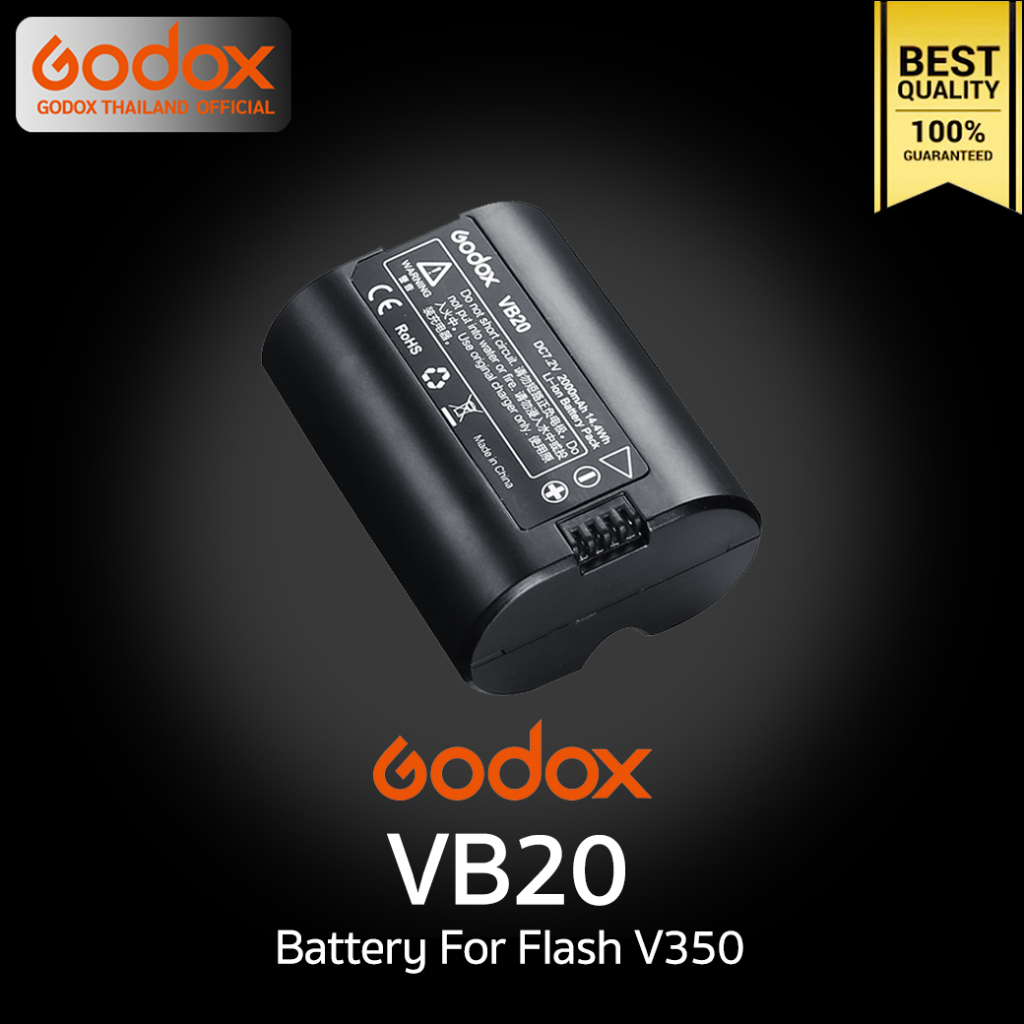 Godox Battery VB20 For Flash V350 / Godox Thailand | Shopee Thailand