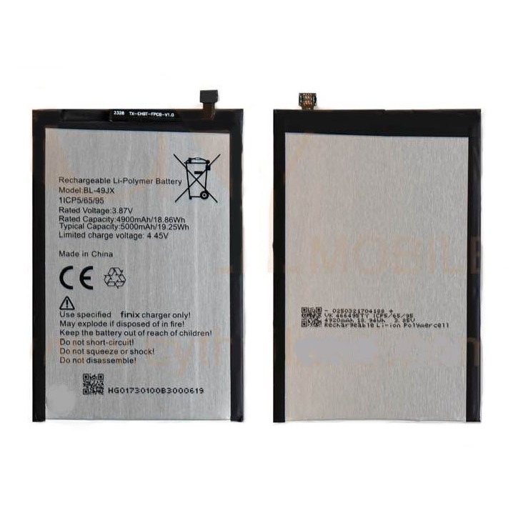 แบตเตอรี่ infinix Note 10 Pro/Note 11 Pro/Zero 5G (BL-49JX) ประกัน 3 ...