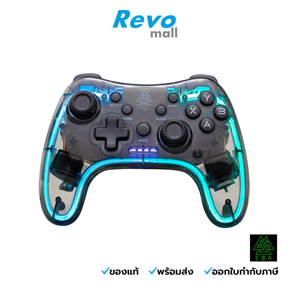 EGA จอยเกมส์ไร้สาย Wireless Gaming Controller รุ่น TYPE J2 | Shopee ...