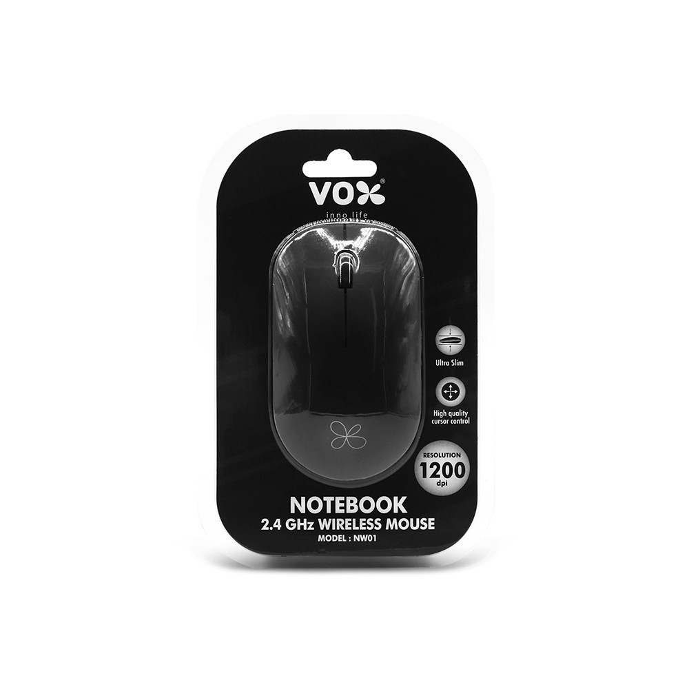 VOX Notebook Wireless Mouse รุ่น NW01 | เม้าส์ไร้สาย | Shopee Thailand
