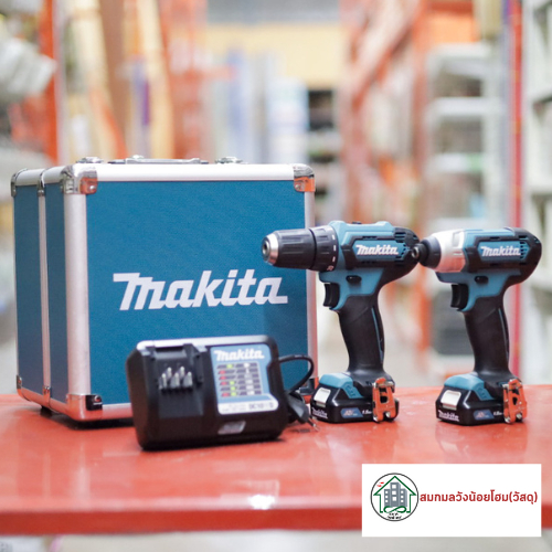 MAKITA CLX224 ชุดสว่านไร้สาย 12v TD110DZ/HP333D แบบชุดรุ่น CLX224 ...