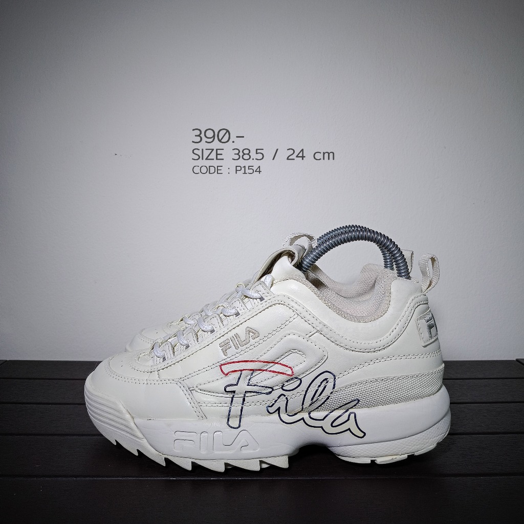 FILA 38.5 / 24 cm มือสองของแท้ (P154) | Shopee Thailand