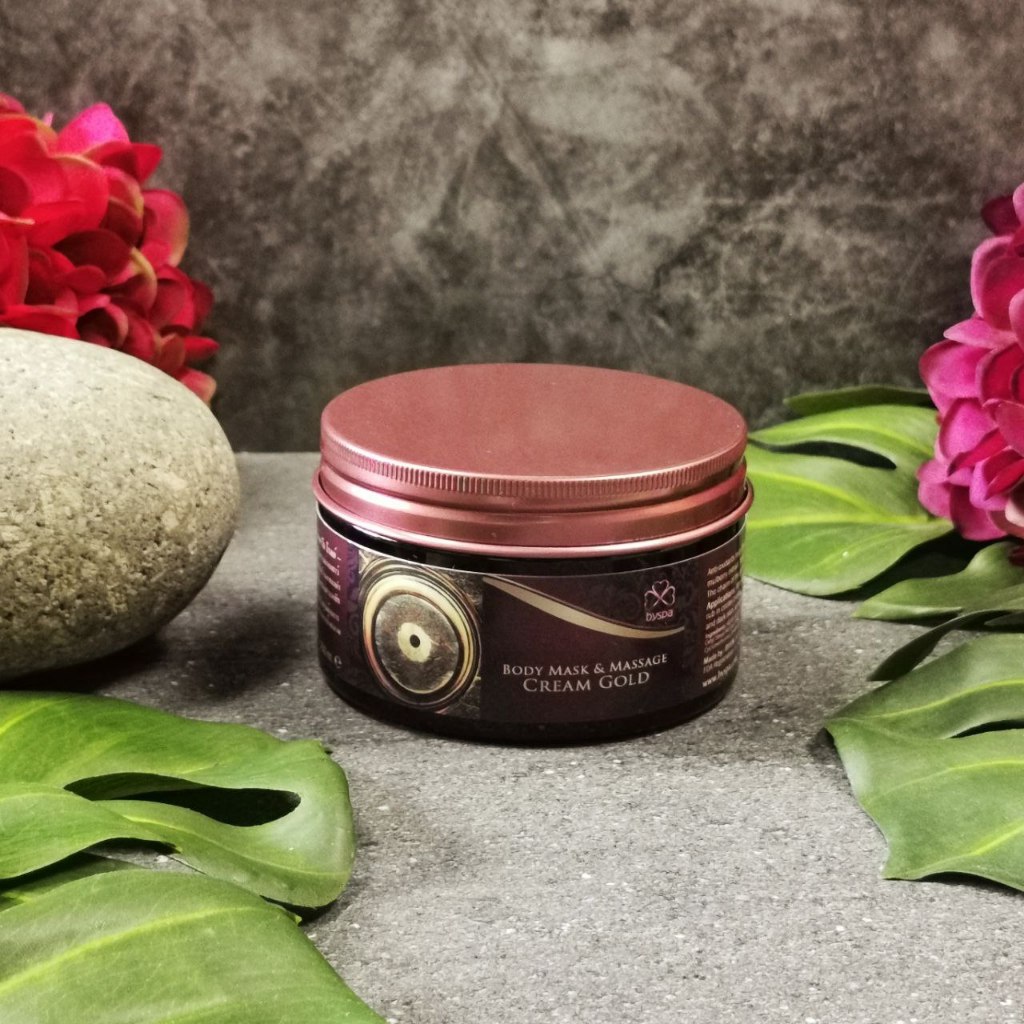 Body Mask & Massage Cream Gold บอดี้มาส์คแอนด์มาสซาจ ครีม โกลด์ (ครีม ...