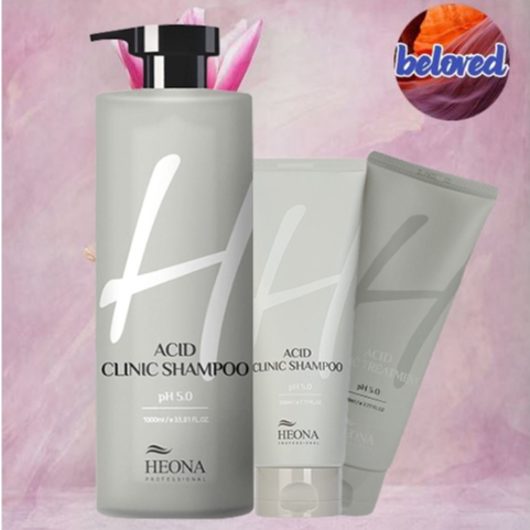 HEONA Acid Clinic Shampoo/Treatment เฮโอน่า แอซิด คลินิก | Shopee Thailand