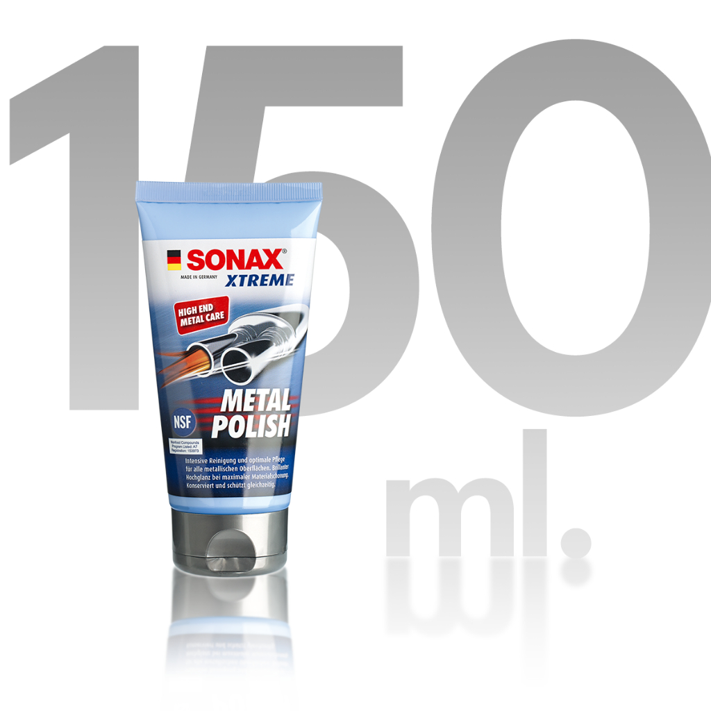 SONAX Metal Polish ยาขัดเงาโลหะทุกชนิด ขนาด 150 ml. | Shopee Thailand