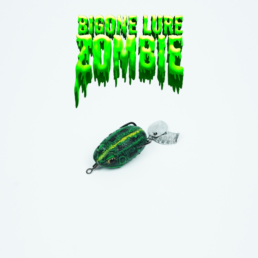 เหยื่อตกปลา อุปกรณ์ตกปลา กบยาง BIGONE LURE รุ่น Zombie | Shopee Thailand