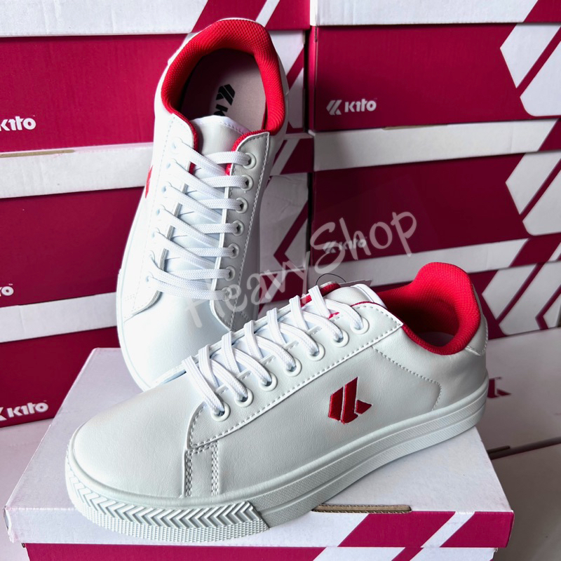 🔸รองเท้าผ้าใบ Kito BE7 รองเท้า กีโต้ แท้💯% Size 36-44 | Shopee Thailand