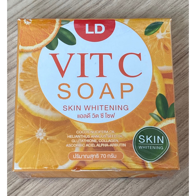 LD Vit C Soap สบู่LD ; Skin Whitening / สบู่ล้างหน้าแม่ตั๊ก | Shopee Thailand
