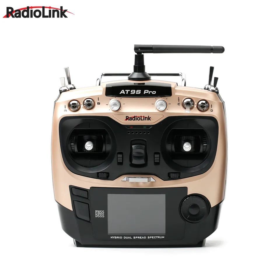 Radiolink AT9S Pro TX 10/12CH RC Radio Controller Transmitter with R9DS ...