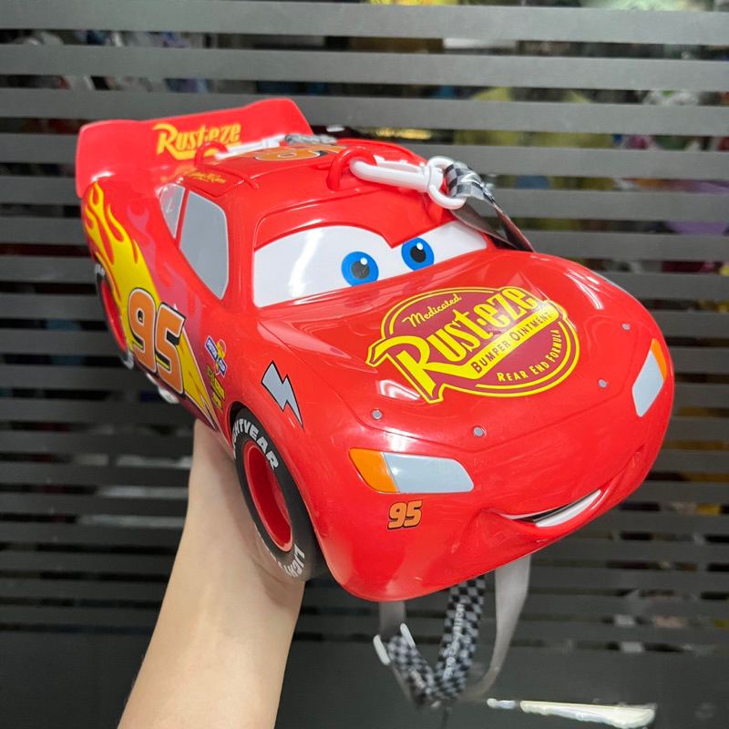 Disney Pixar Tokyo Disney Resort Cars Lightning McQueen Popcorn Bucket ...