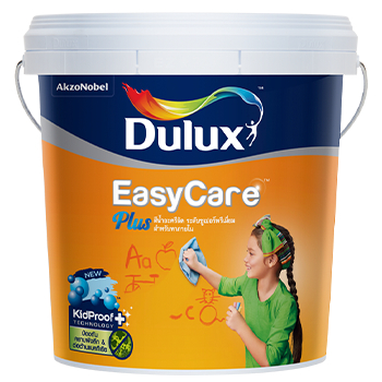 Dulux Easy Care Plus ขนาด 9 ลิตร ชนิดกึ่งเงา เฉดสีตามสั่ง | Shopee Thailand