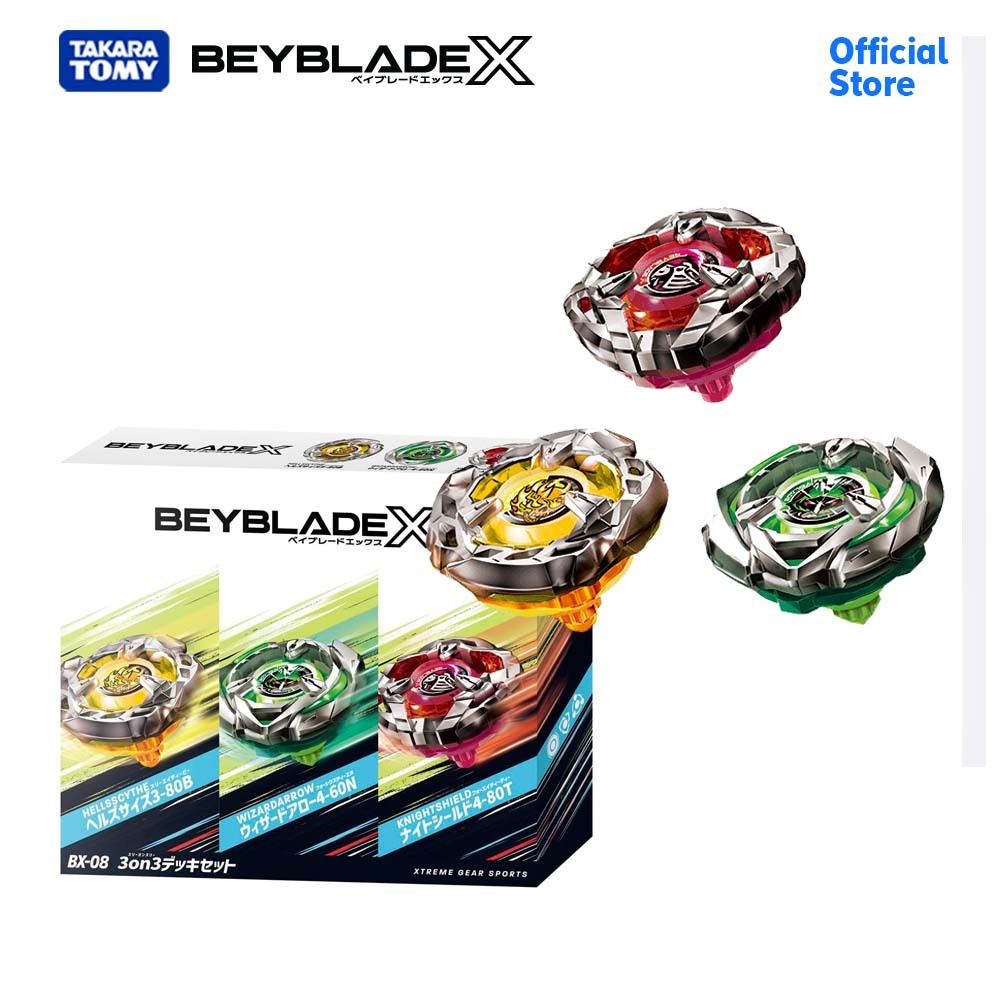 Takara Tomy เบย์เบลด BEYBLADE X BX-08 3on3 Deck Set | Shopee Thailand