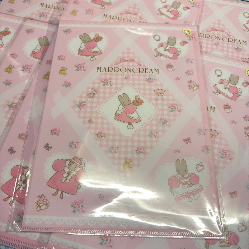 maron cream sanrio มารอนครีม ซานริโอ แฟ้มใส่เอกสาร | Shopee Thailand
