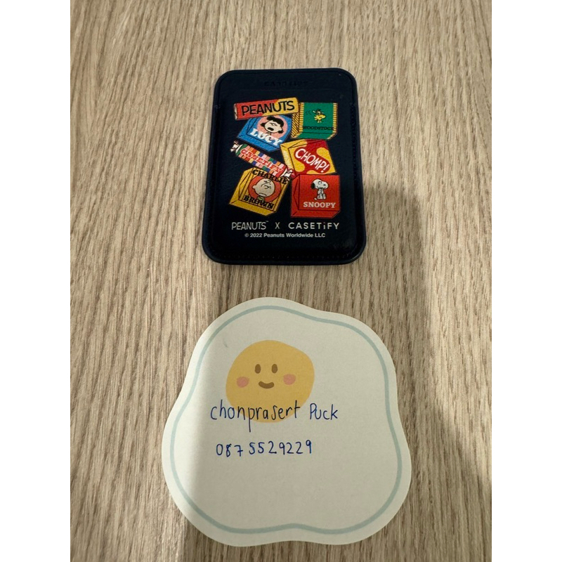 Snoopy & Woodstock MagSafe Wallet (มือสอง) พร้อมส่ง | Shopee Thailand