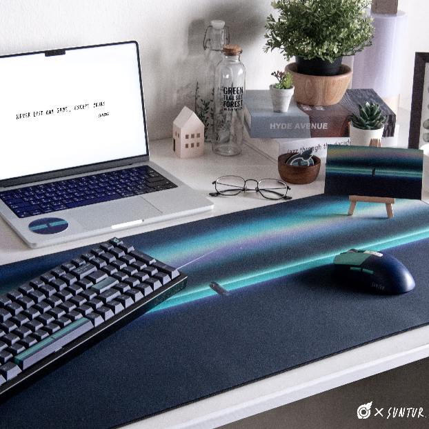 แผ่นรองเมาส์ LOGA X SUNTUR : Never lost any game, except yours Mousepad ...