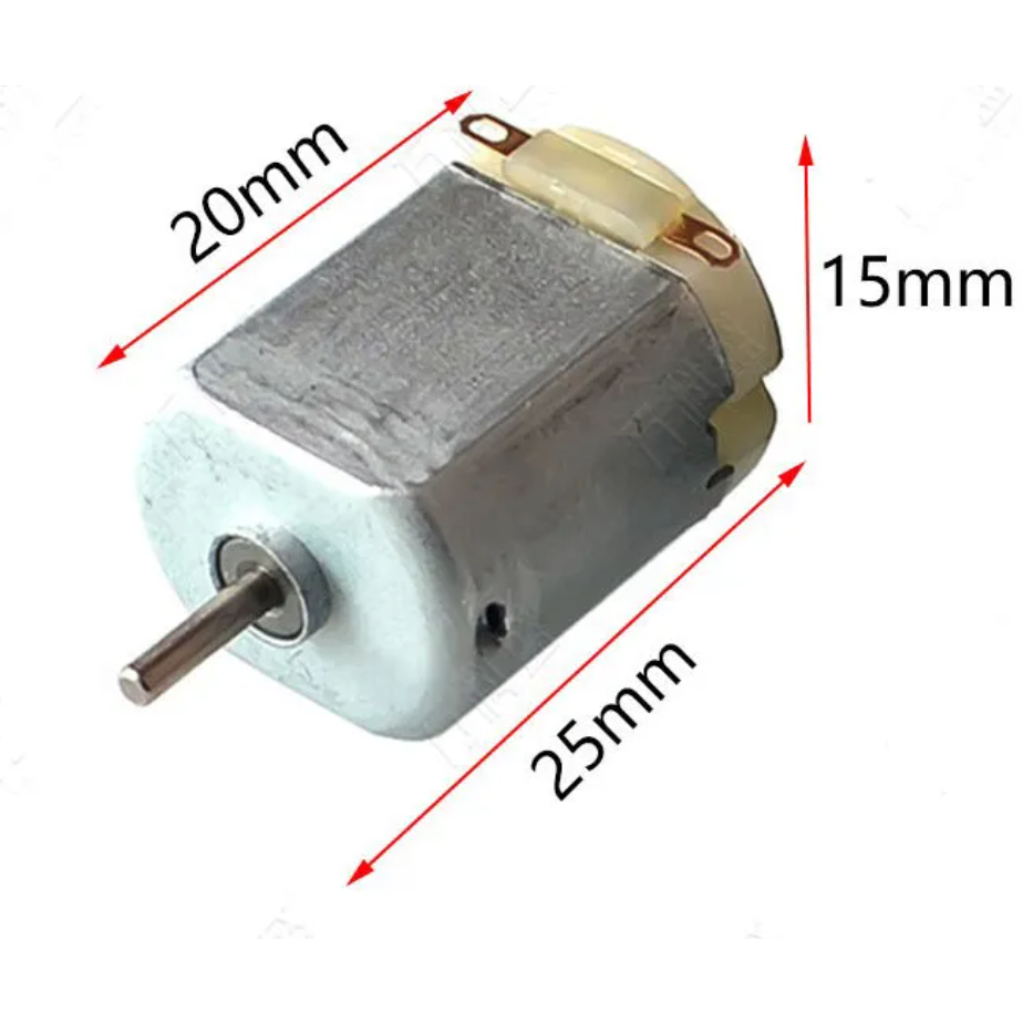 มอเตอร์ 3v มอเตอร์ขนาดเล็ก 3V งาน DIY motor 3V to 6V high speed motor ...