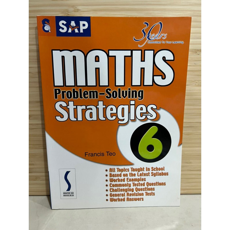 Maths Problem-Solving Strategies primary 6 แบบฝึกหัดคณิตศาสตร์ชั้นประถม ...