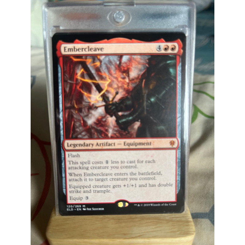 การ์ด MTG Embercleave Red Magic the gathering EDH รุ่น ELD สภาพ Ex-Nm | Shopee Thailand