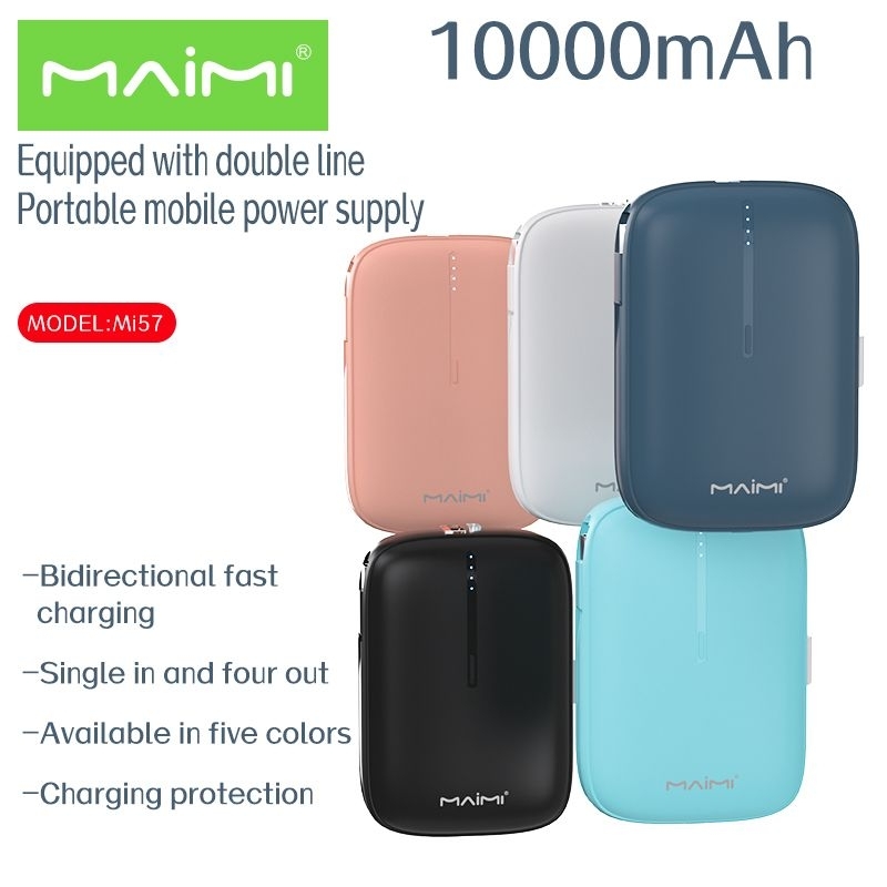 แบตสำรอง maimi รุ่น mi57 22.5w+pd20w มี5สี (10000mah) | Shopee Thailand