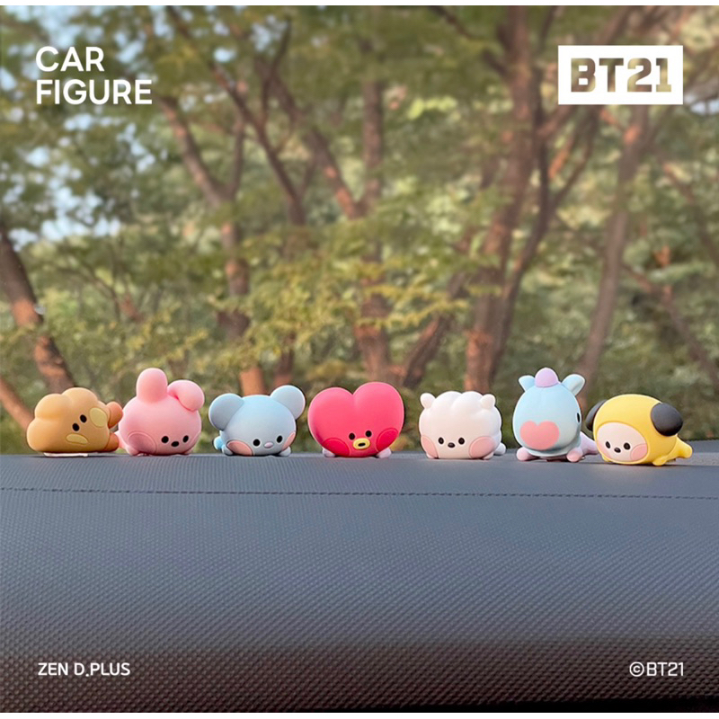 [พร้อมส่ง] ฟิกเกอร์ติดรถยนต์ BT21 minini Car Monitor Figure | Shopee ...