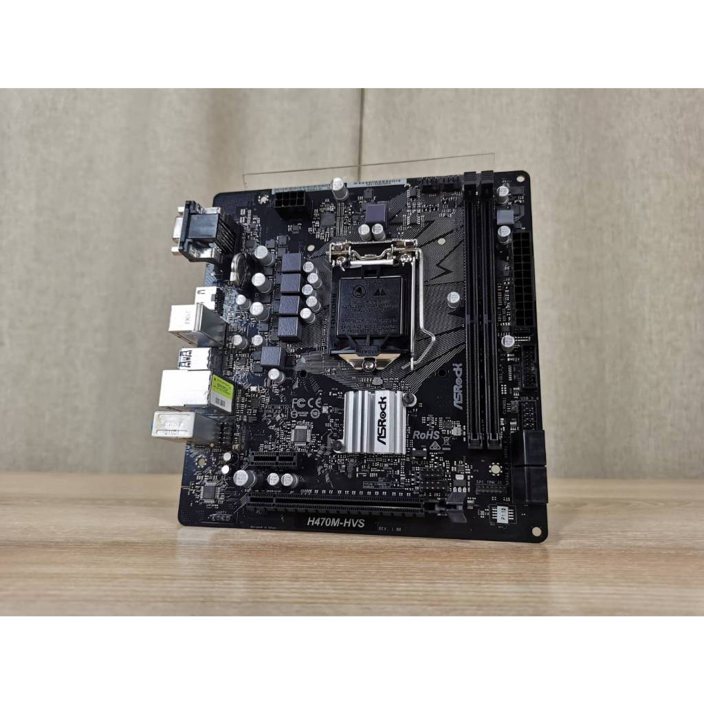 เมนบอร์ด(mainboard) Asrock H470M HVS (socket 1200) | Shopee Thailand