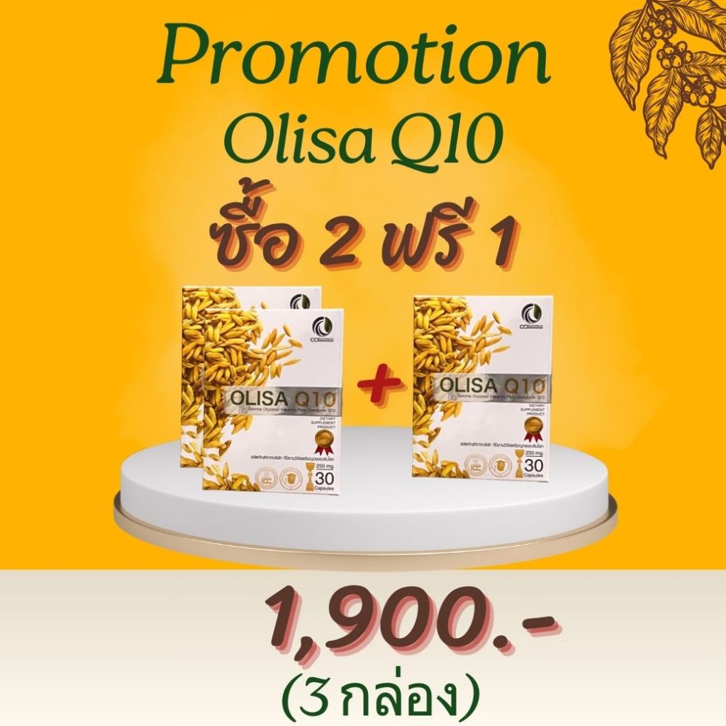 โอลิซ่า คิวเท็น (Olisa Q10) ไขมัน/หลอดเลือด ตีบ ตัน แตก (สินค้าตัดโค้ต ของแท้ 100%) | Shopee ...