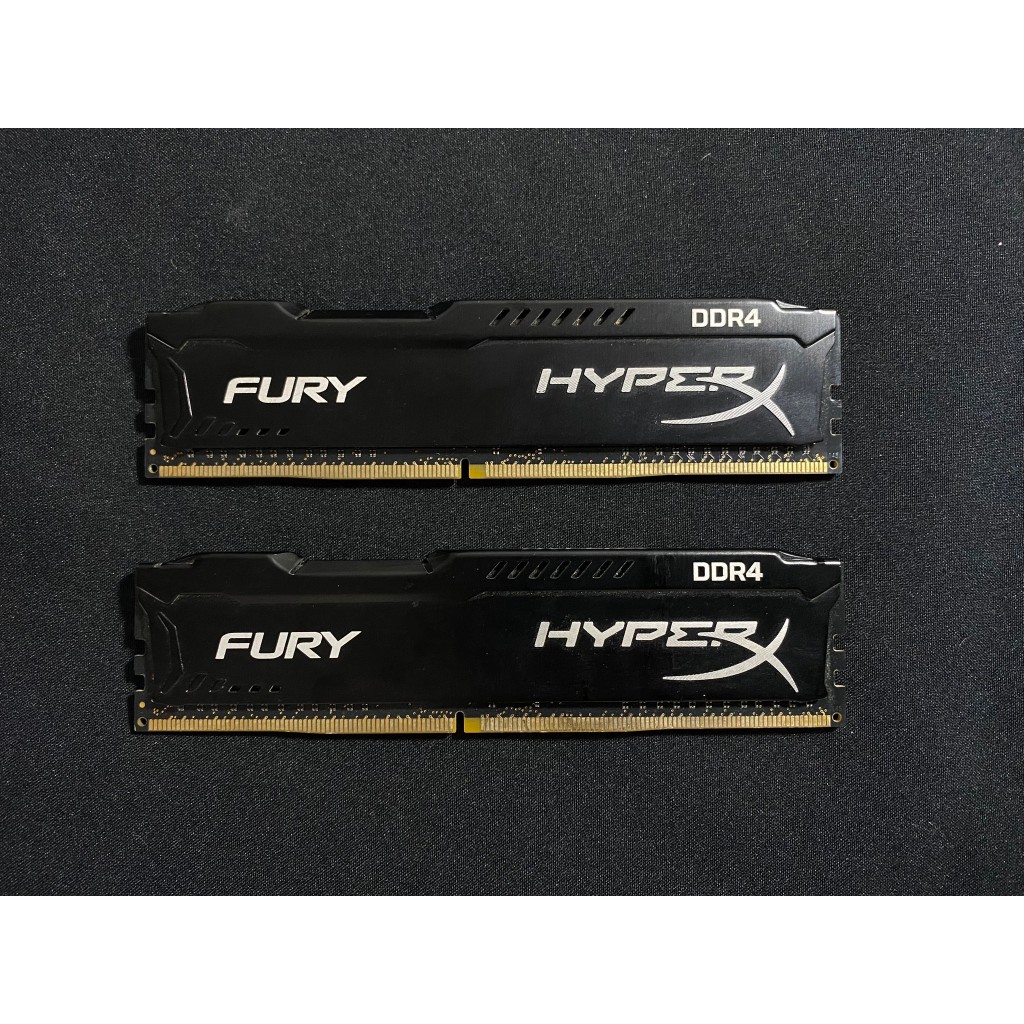 RAM FURY HYPER DDR4 8GB 4*2 BUS2400 ( แรม ) สินค้ามือสอง มีประกันตลอด ...