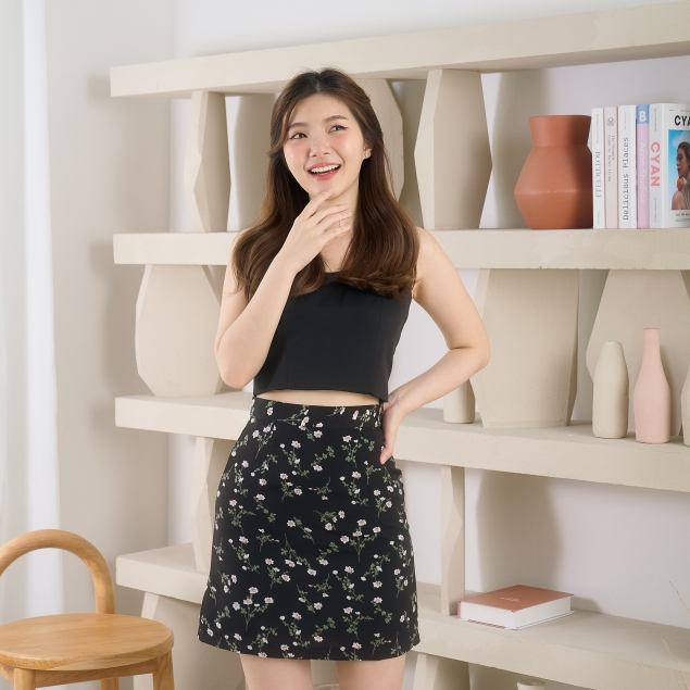 Pixie Skirt (Tiny Floral) | Shopee Thailand