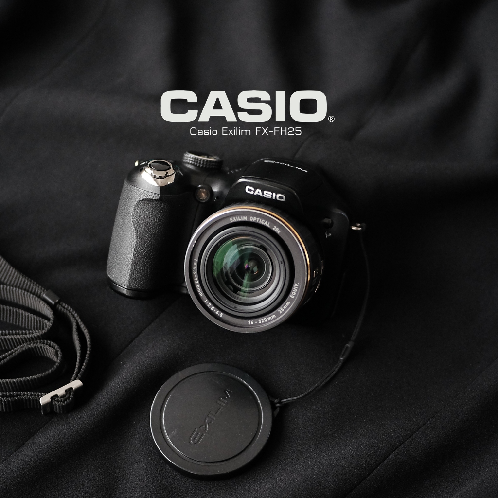 Casio Exilim FX-FH25 กล้องดิจิตอล ระดับกึ่งโปร Zoom20x ใช้งานปกติ ...