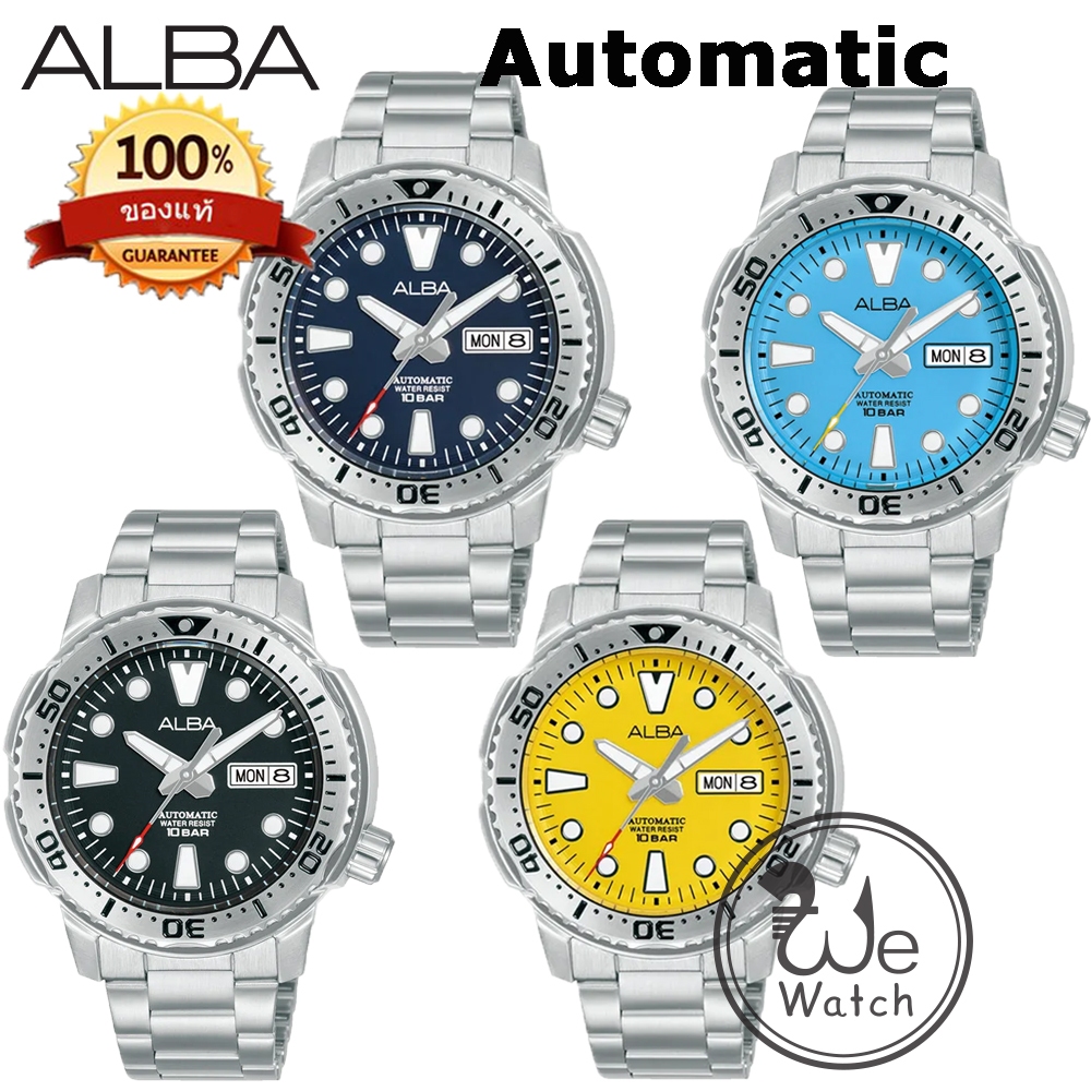 ALBA ของแท้ AUTOMATIC รุ่น AL4601X AL4603X AL4605X AL4607X นาฬิกาข้อมือ ...