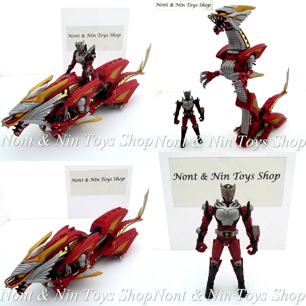 Kamen Rider Ryuki / Wildfire Dragon Dragranzer .. รถมอเตอร์ไซด์ / หุ่น ...