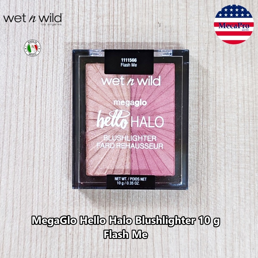 Wet n Wild® MegaGlo Hello Halo Blushlighter 10 g บลัชออน ไฮไลท์ เนื้อชิ ...