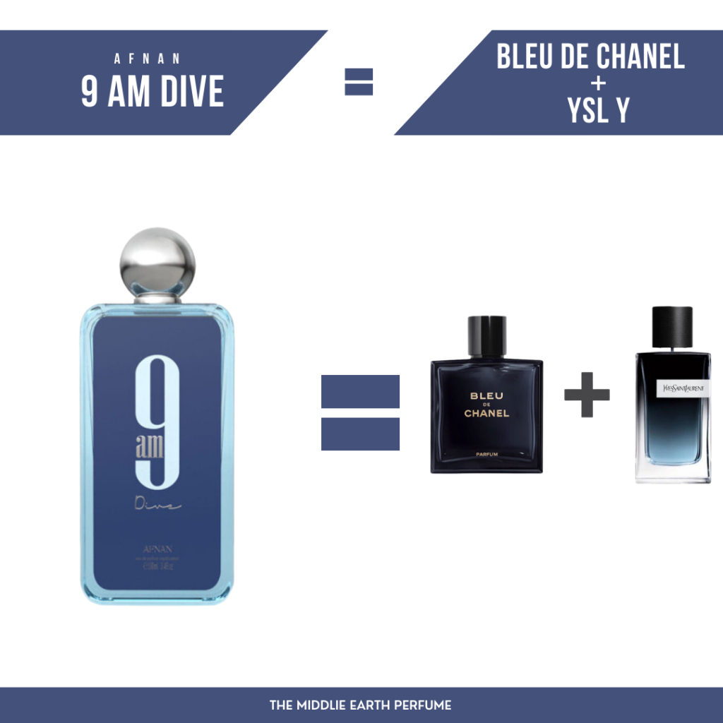 น้ำหอม Afnan 9AM DIVE ขนาด 100 ml ติดทน หอมนาน ของแท้100% นำเข้าจาก UAE ...