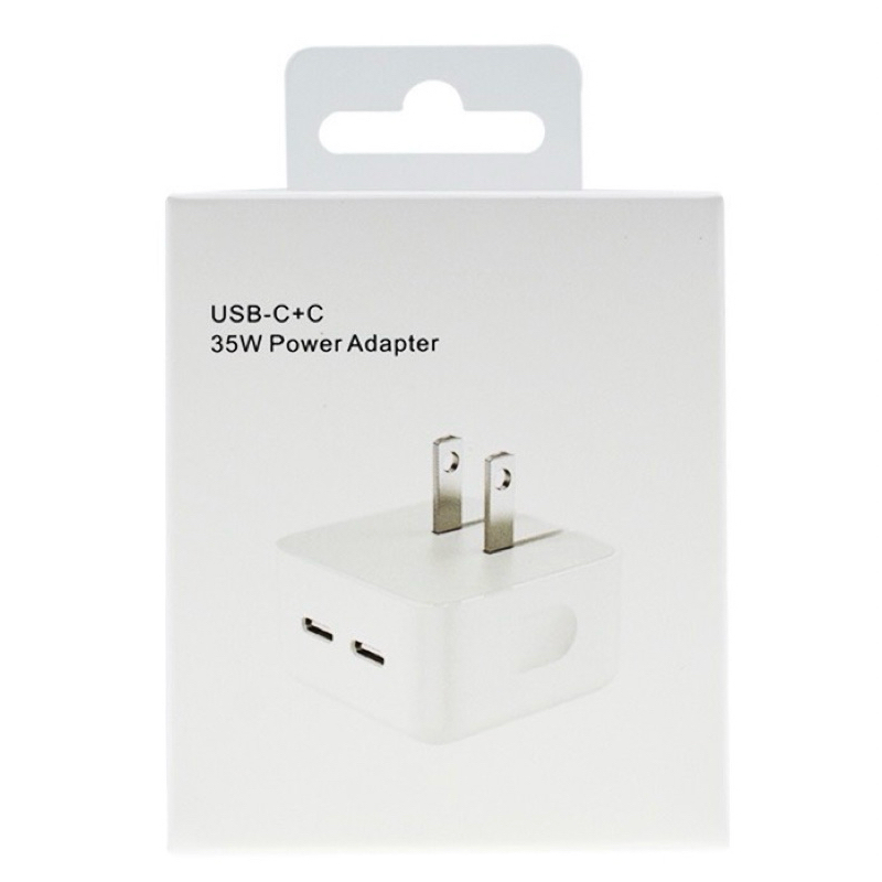 หัวชาร์จ 35W Dual USB-C Port Compact Power Adapter | Shopee Thailand
