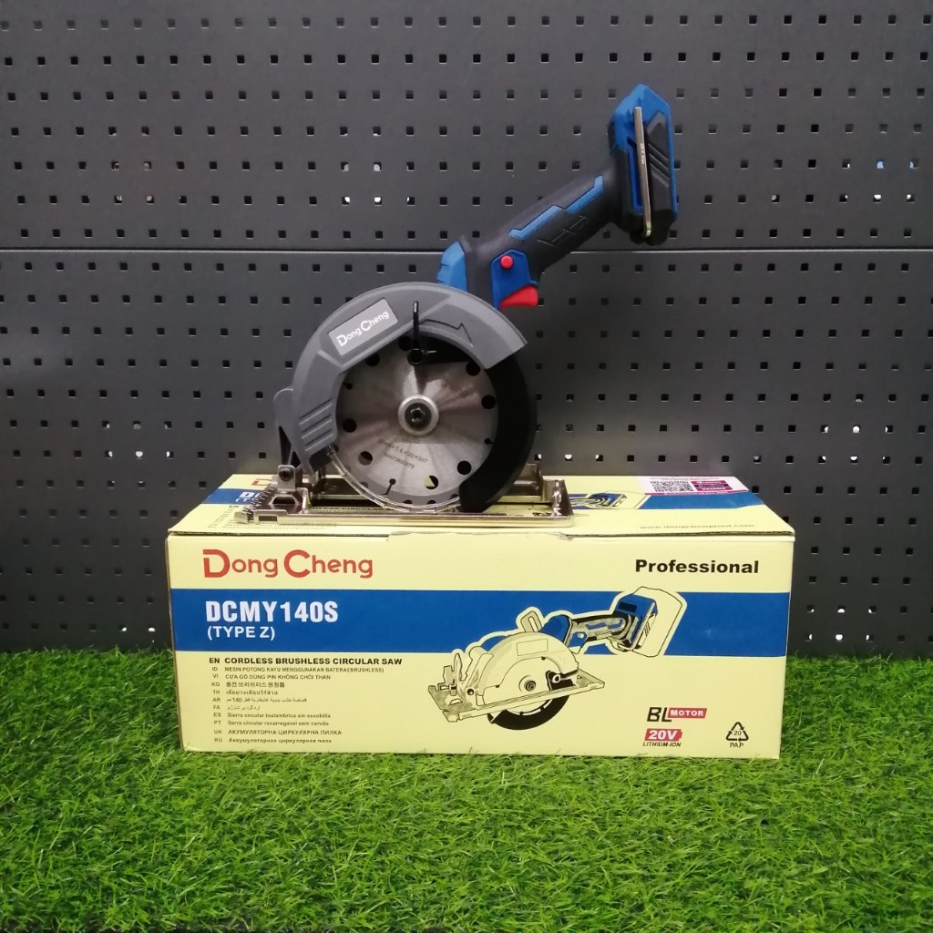 DONGCHENG (DC ดีจริง) เลื่อยวงเดือนไร้สาย ขนาด 20V. รุ่น DCMY140S(TYPE ...