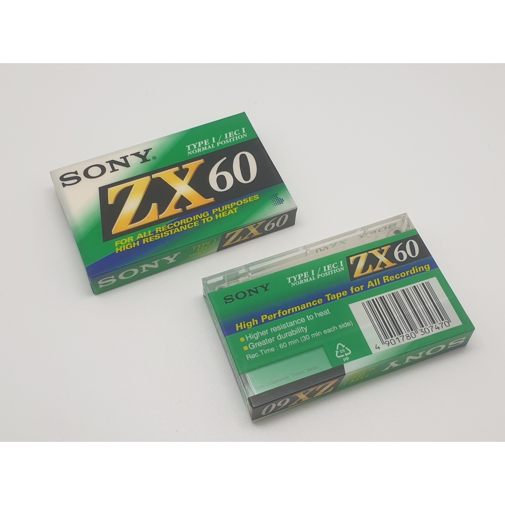 เทปเปล่า SONY EF60 - ZX60 ความยาว 60นาที | Shopee Thailand