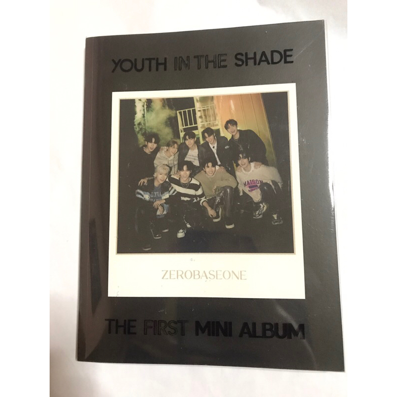 พร้อมส่ง อัลบั้มเปล่า ได้ของตามรูป ZB1 ZEROBASEONE - YOUTH IN THE SHADE (1st Mini Album) Youth ...