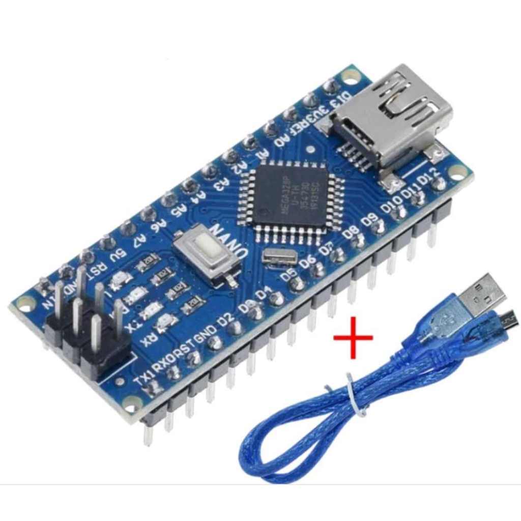 Arduino nano V3 พร้อมสาย mini USB | Shopee Thailand