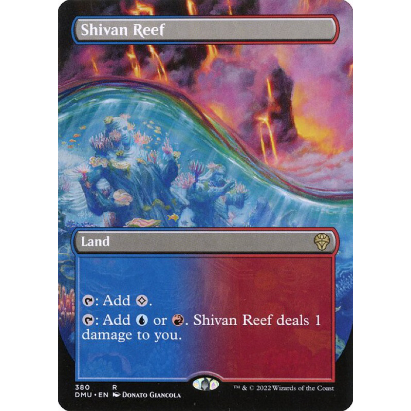 [Dominaria United] - [DMU] - [Shivan Reef] - (R) - [2022] | Shopee Thailand