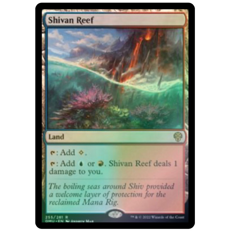 [Dominaria United] - [DMU] - [Shivan Reef] - (R) - [2022] | Shopee Thailand