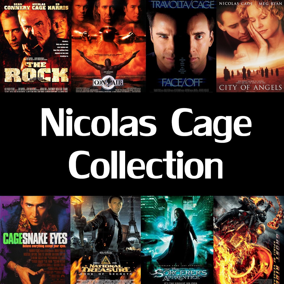 ดีวีดีรวมหนังของ Nicolas Cage Collection | Shopee Thailand