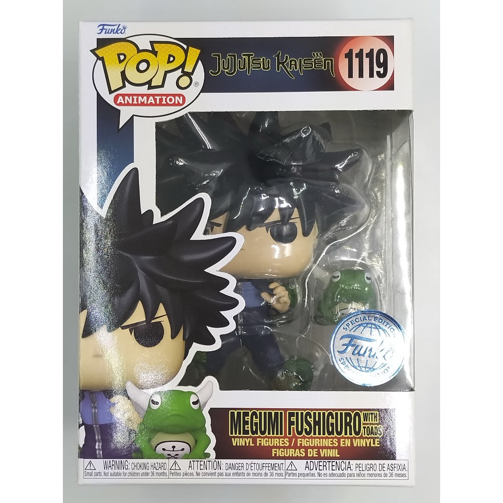 Funko Pop Jujutsu Kaisen - Megumi Fushiguro with Toads #1119 | Shopee ...